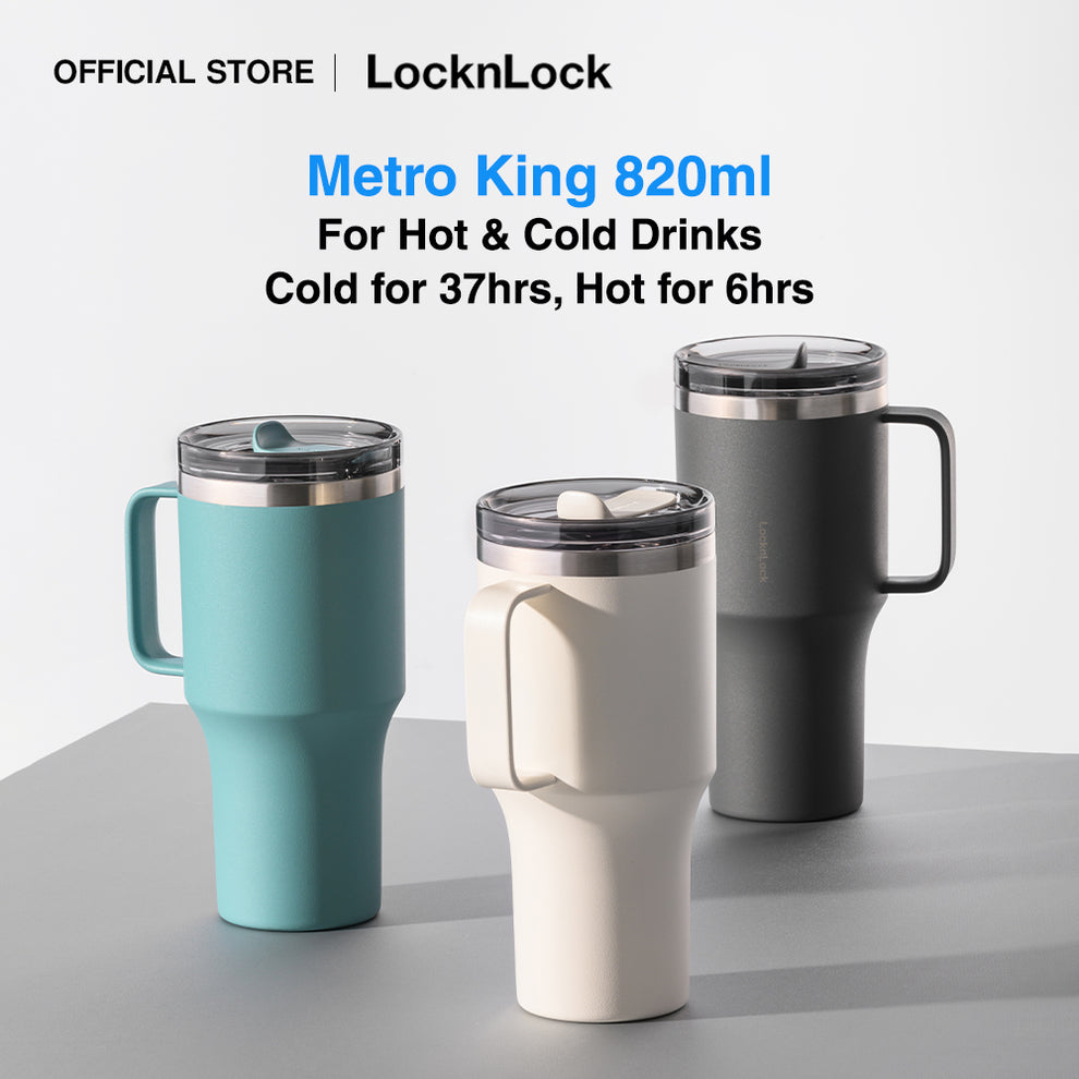 LocknLock Metro King 820ml for Hot & Cold Drinks