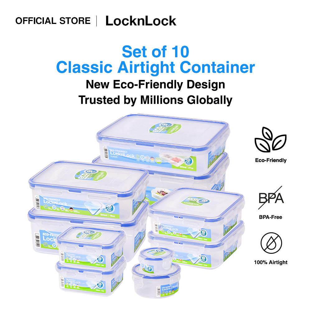 Eco-Friendly Classic Food Keepers – LocknLock