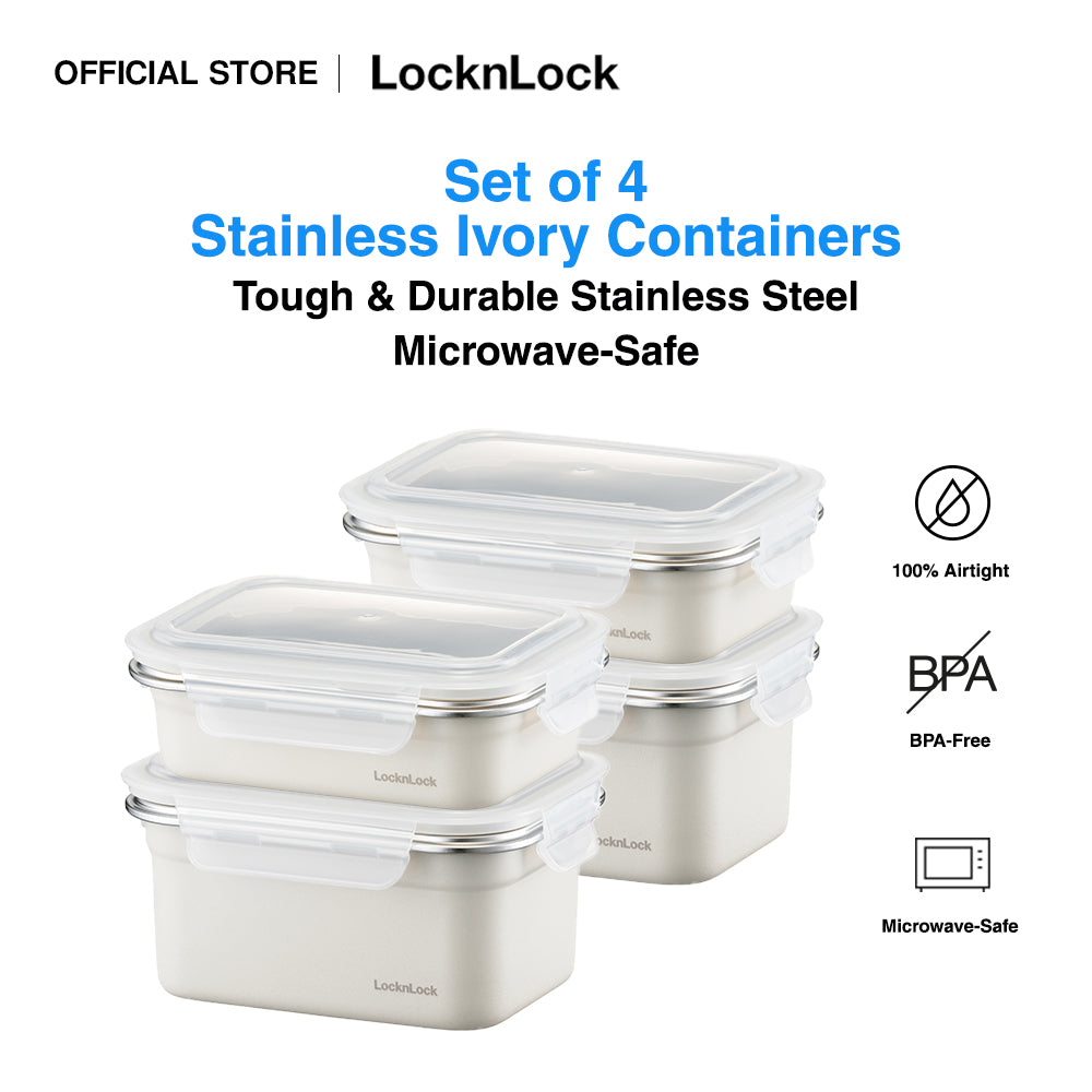 Stainless Steel Food Keepers – LocknLock
